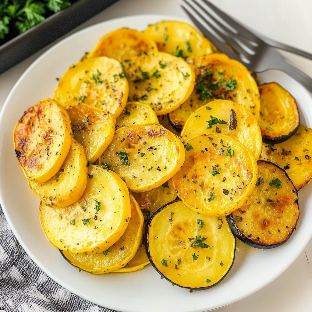 Roasted Summer Squash