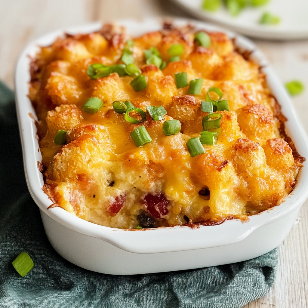 Tater Tot Breakfast Casserole