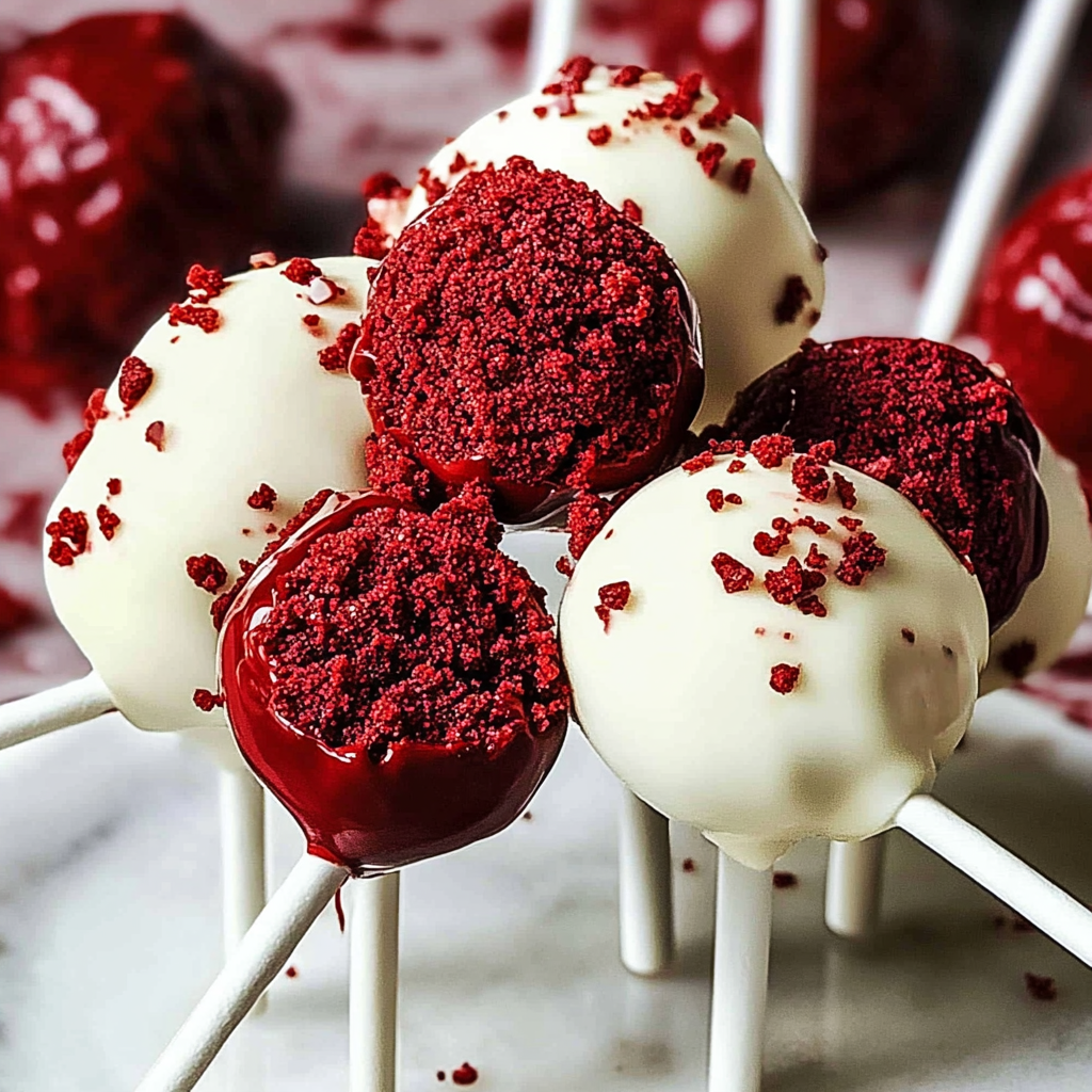 Red Velvet Cake Pops